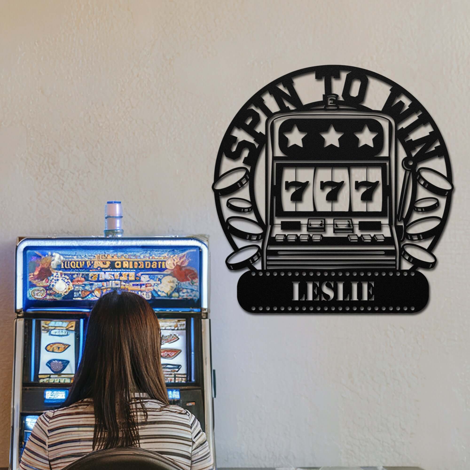 Spin To Win – Popping Metal Decor LLC