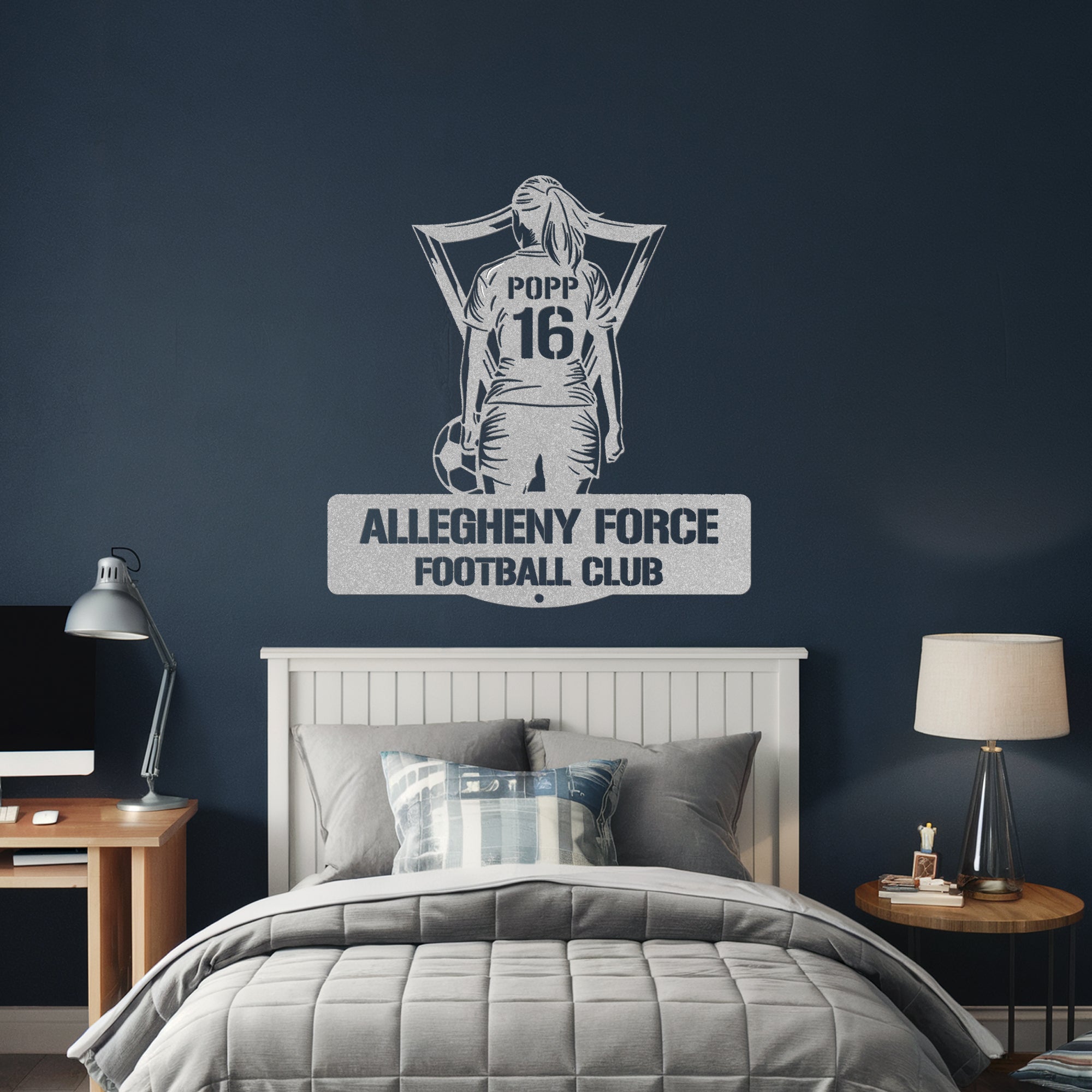 Women's Soccer – Popping Metal Decor LLC